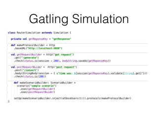 Three Lessons about Gatling and Microservices | PDF