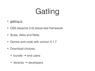 Three Lessons about Gatling and Microservices | PDF