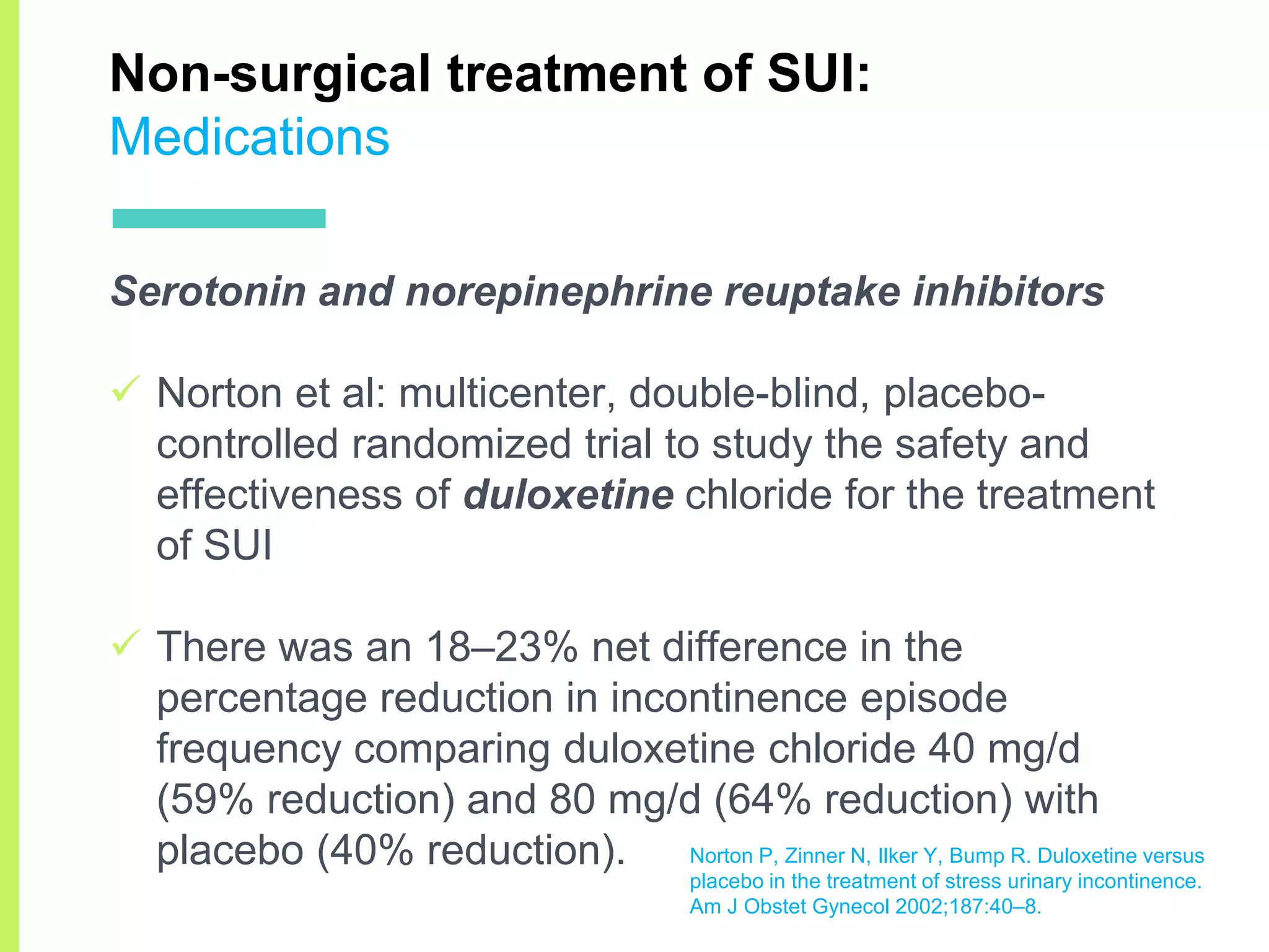 Stress urinary incontinence | PDF
