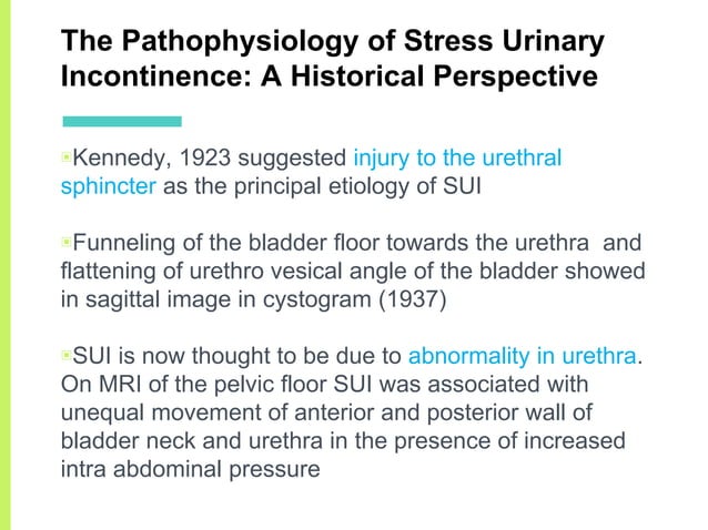 Stress urinary incontinence | PDF