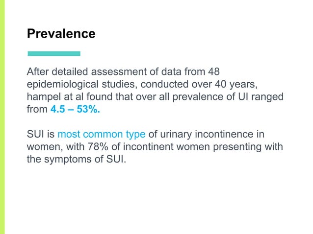 Stress urinary incontinence | PDF