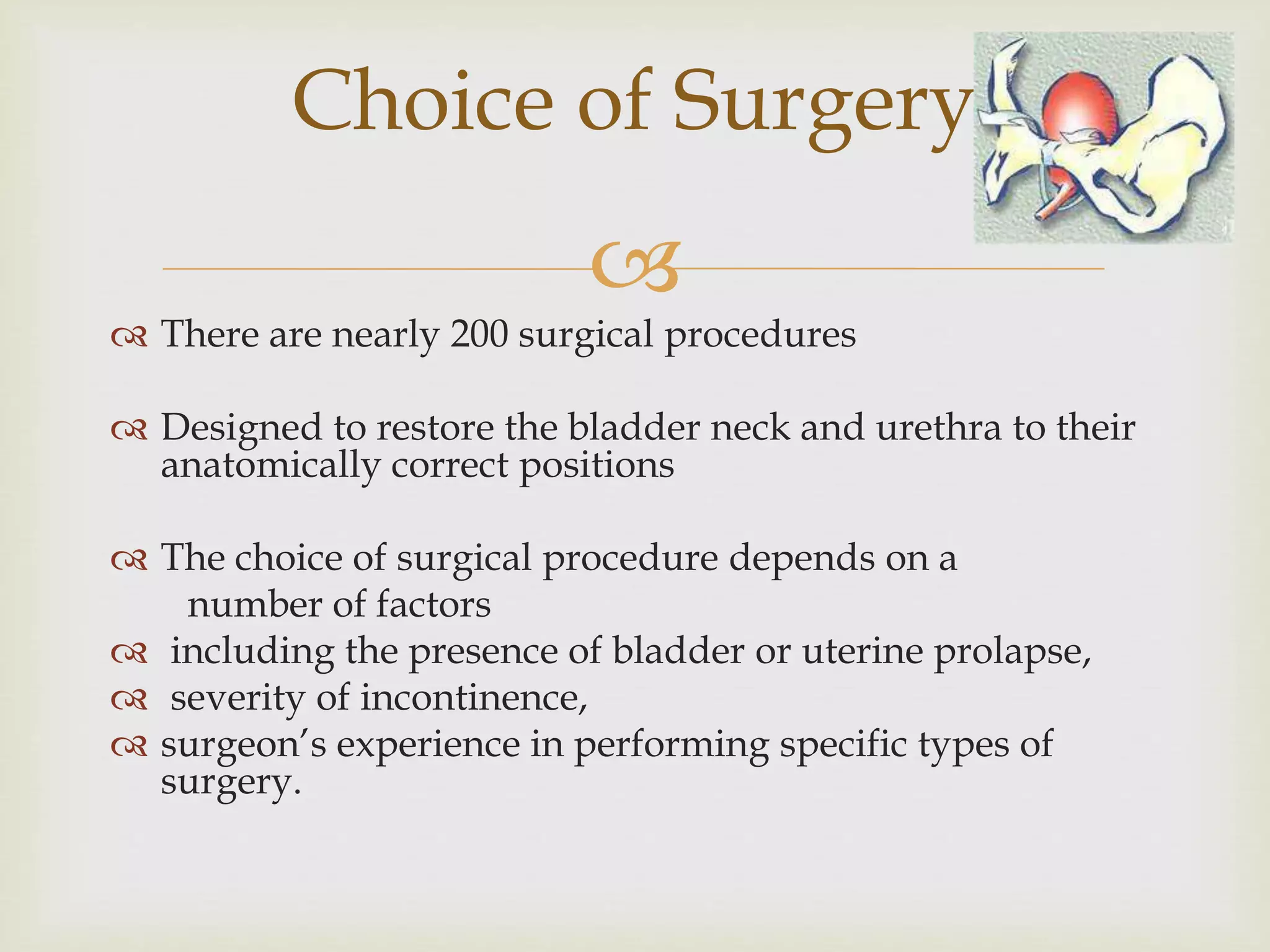 Stress urinary incontinence dr. kawita bapat | PPTX
