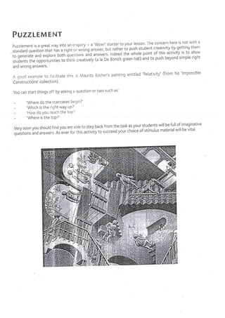 Stretch and challenge ideas | PDF