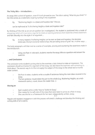 Stretch and challenge ideas | PDF