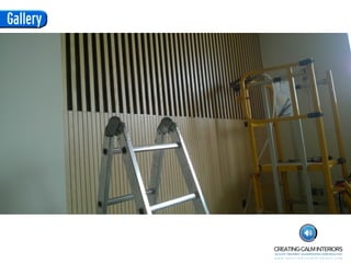 Stretched fabric acoustic panels | PPT