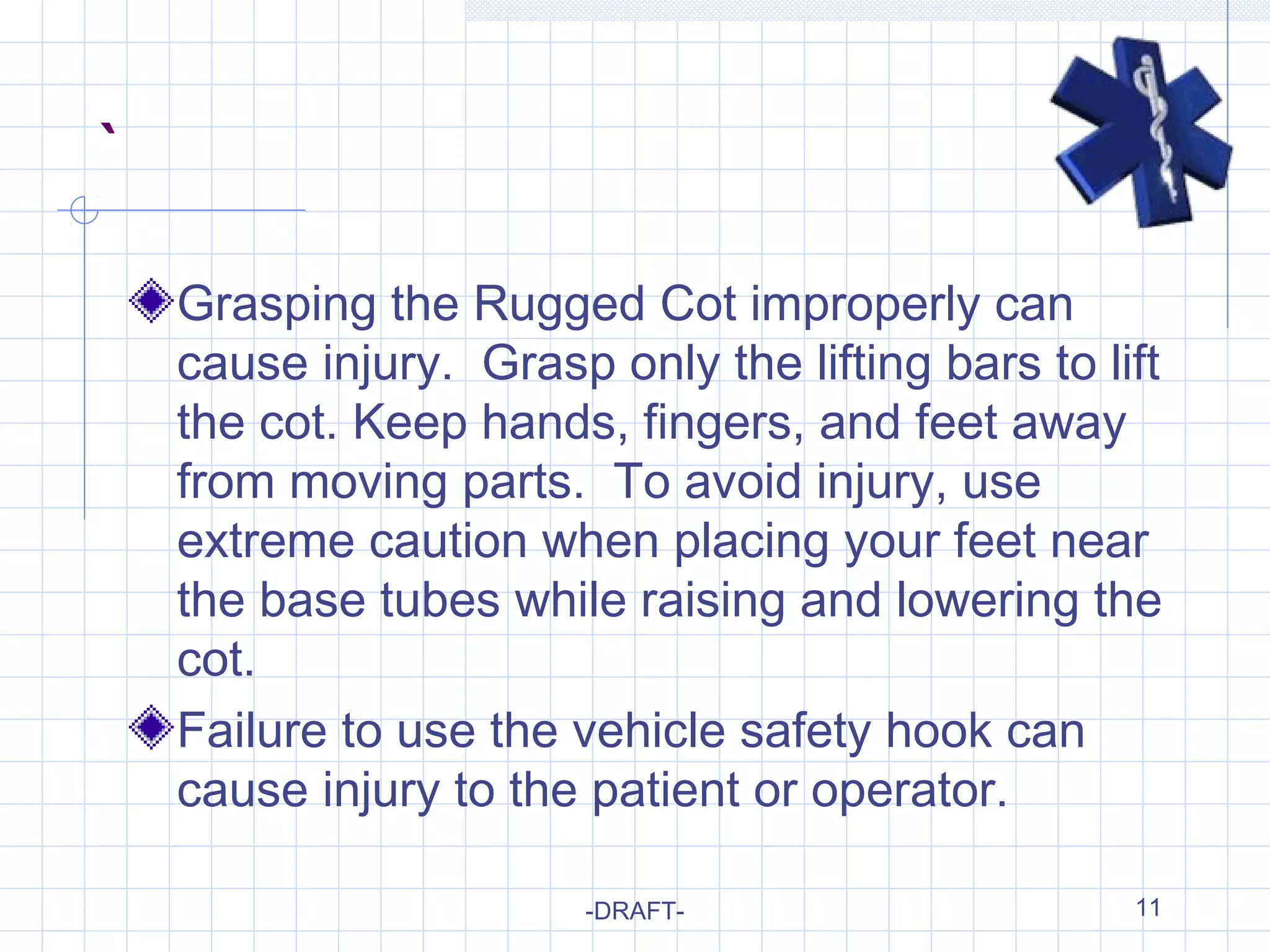 Stretcher operation safety | PPT