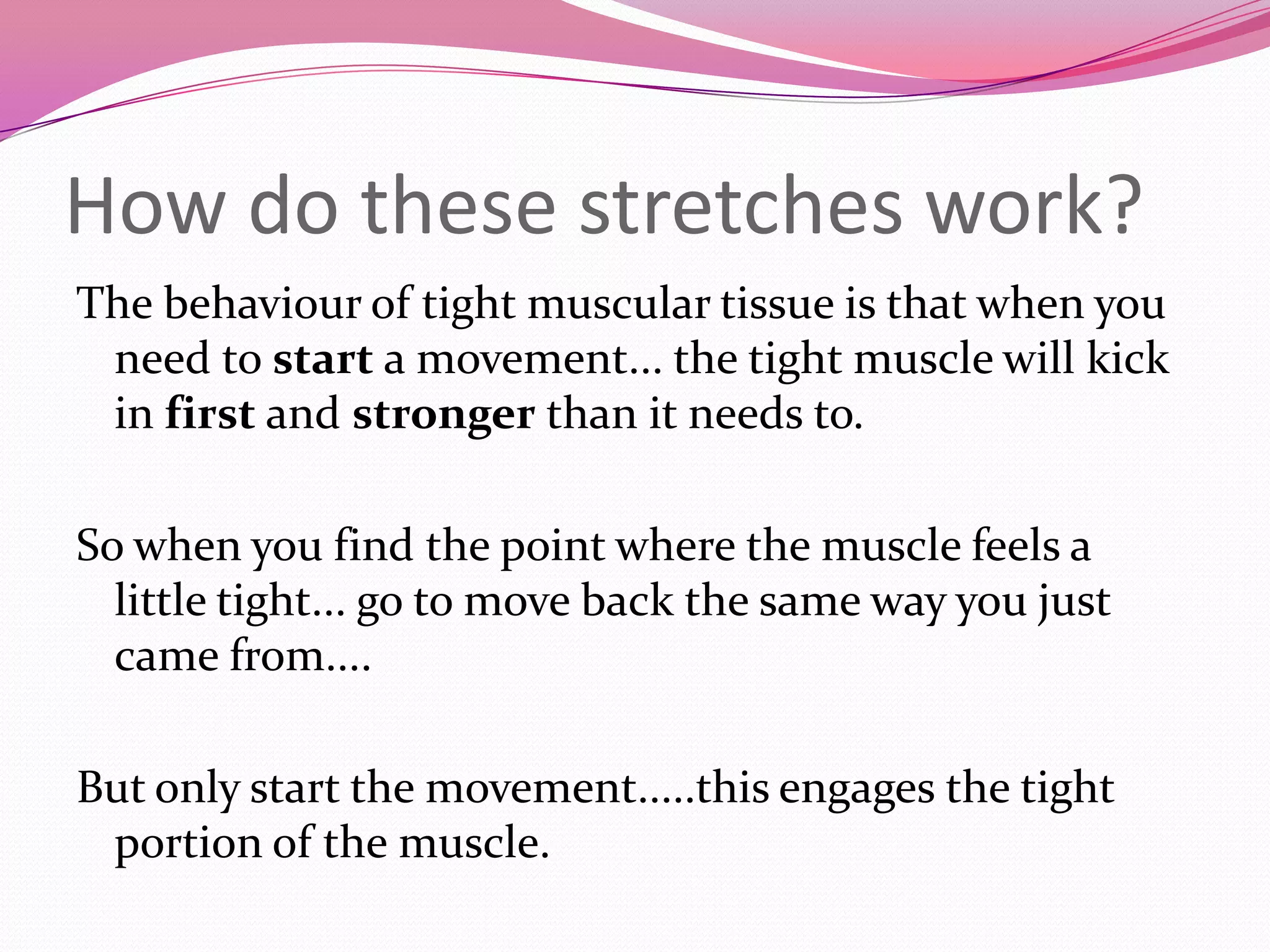 Stretches a powerpoint program | PPT