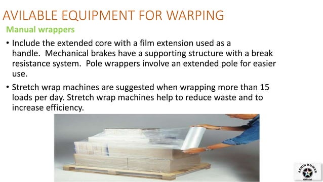 STRETCH & SHRINK WRAPPING FULL DETAILS | PPTX