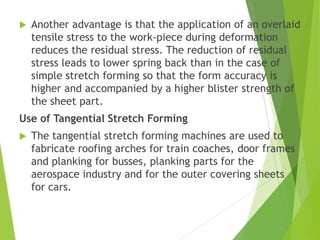 Stretch forming | PPTX