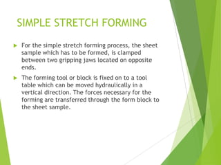 Stretch forming | PPTX