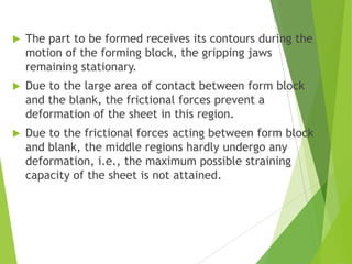 Stretch forming | PPTX