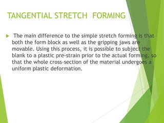 Stretch forming | PPTX