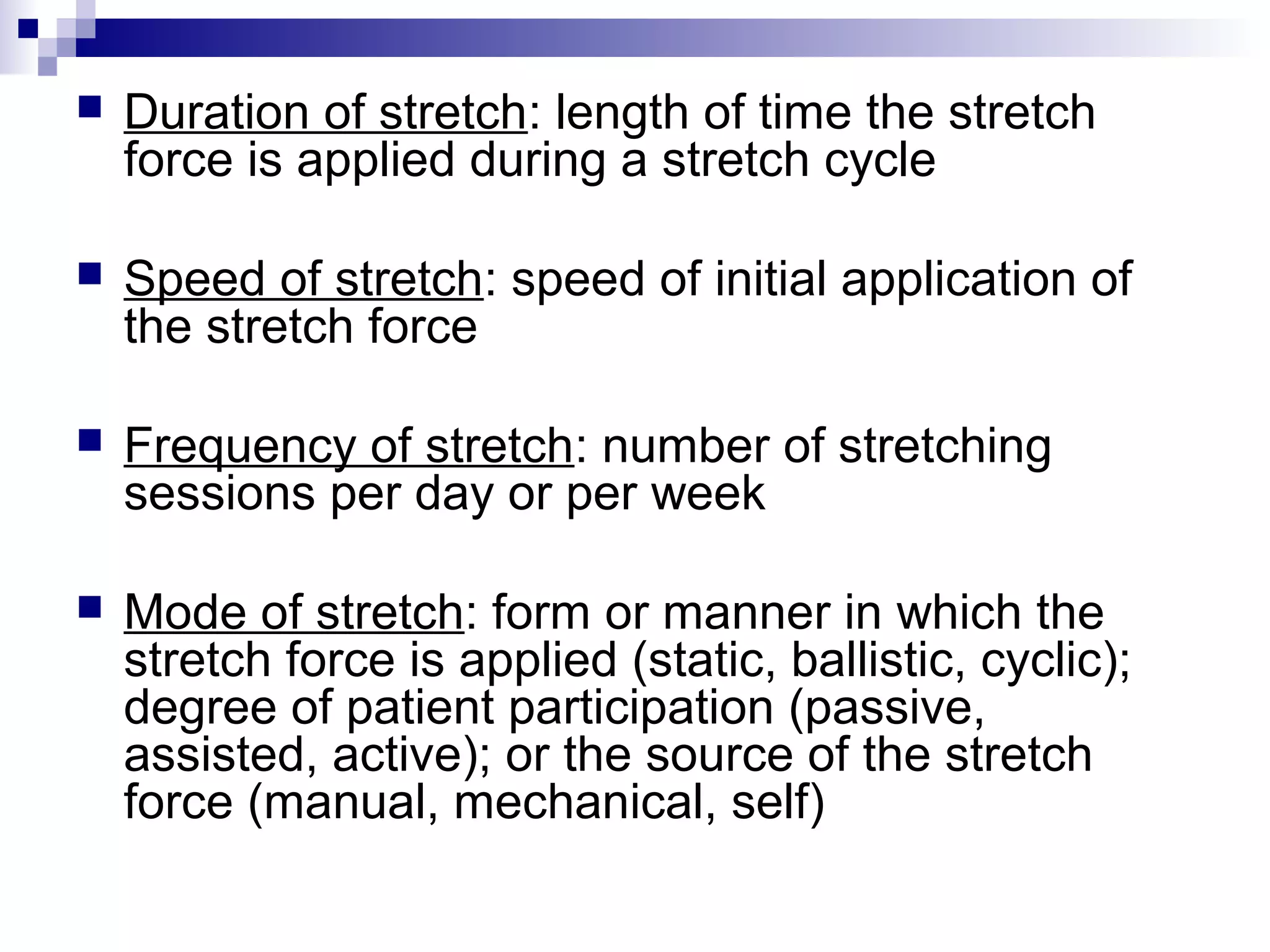 Stretching | PPT