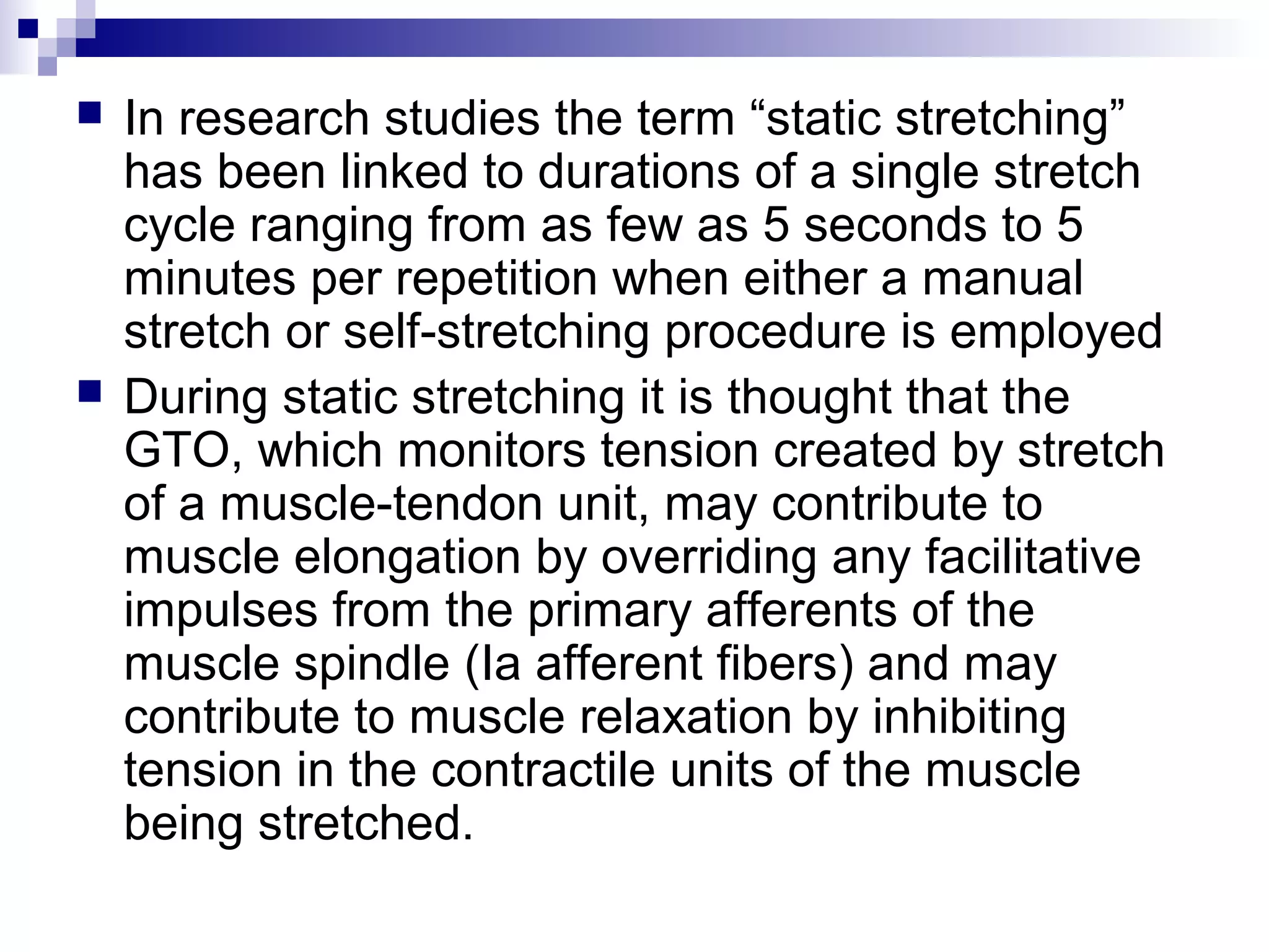 Stretching | PPT