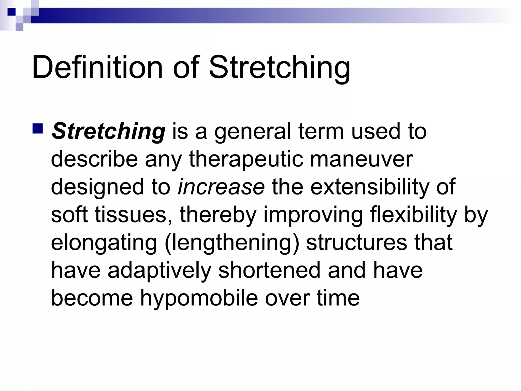 Stretching | PPT