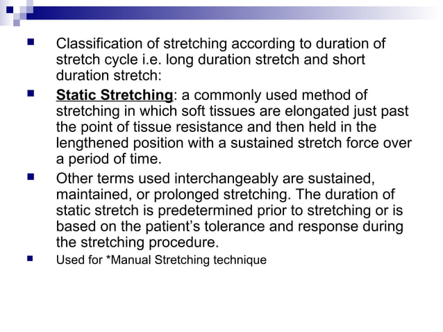 Stretching | PPT