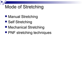 Stretching | PPT