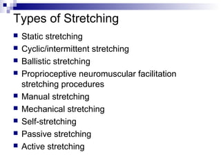 Stretching | PPT