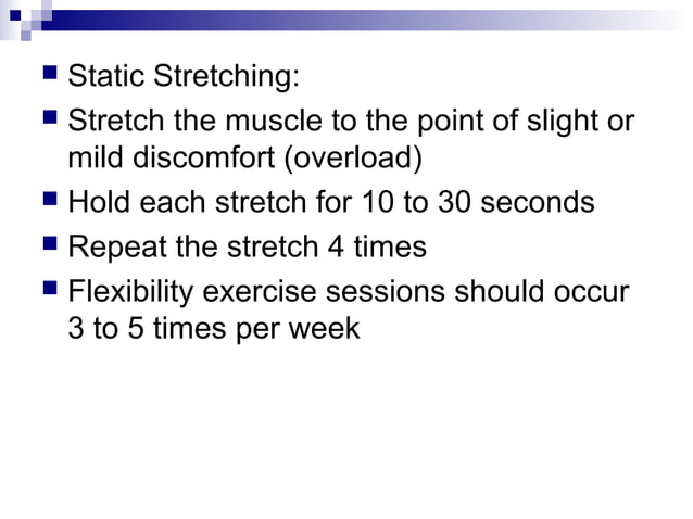 Stretching | PPT