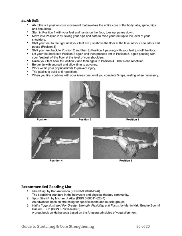Stretching and-core-strength | PDF