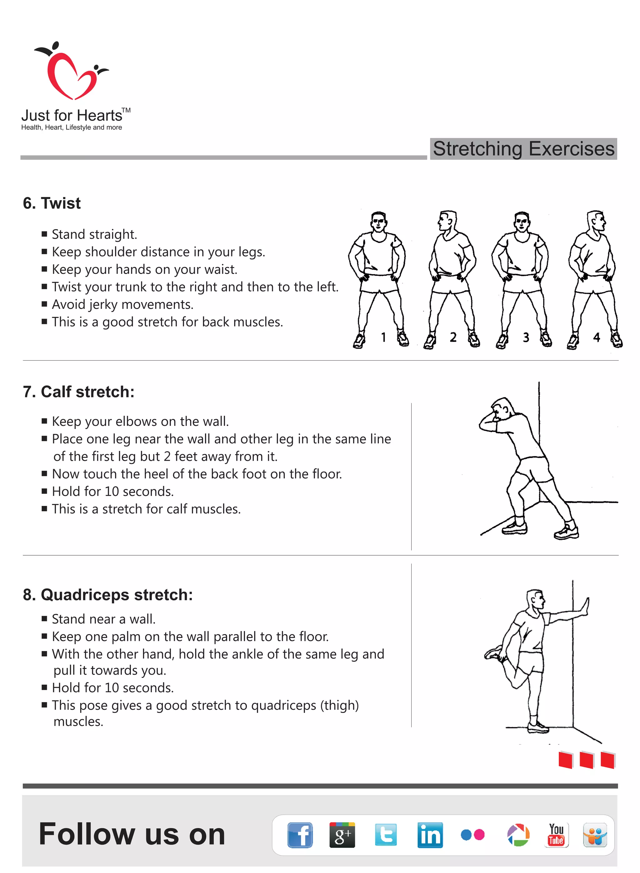 E Book on Stretching exercises | PDF