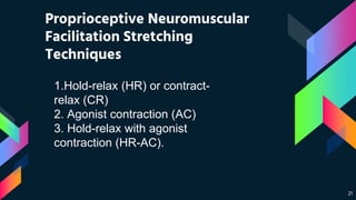 Stretching lec 2 | PPTX