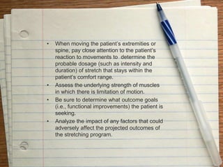 Stretching lec 3 | PPT