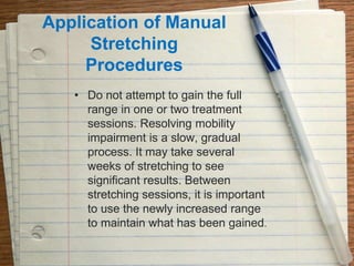 Stretching lec 3 | PPT