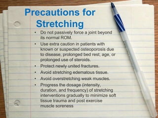 Stretching lec 3 | PPT