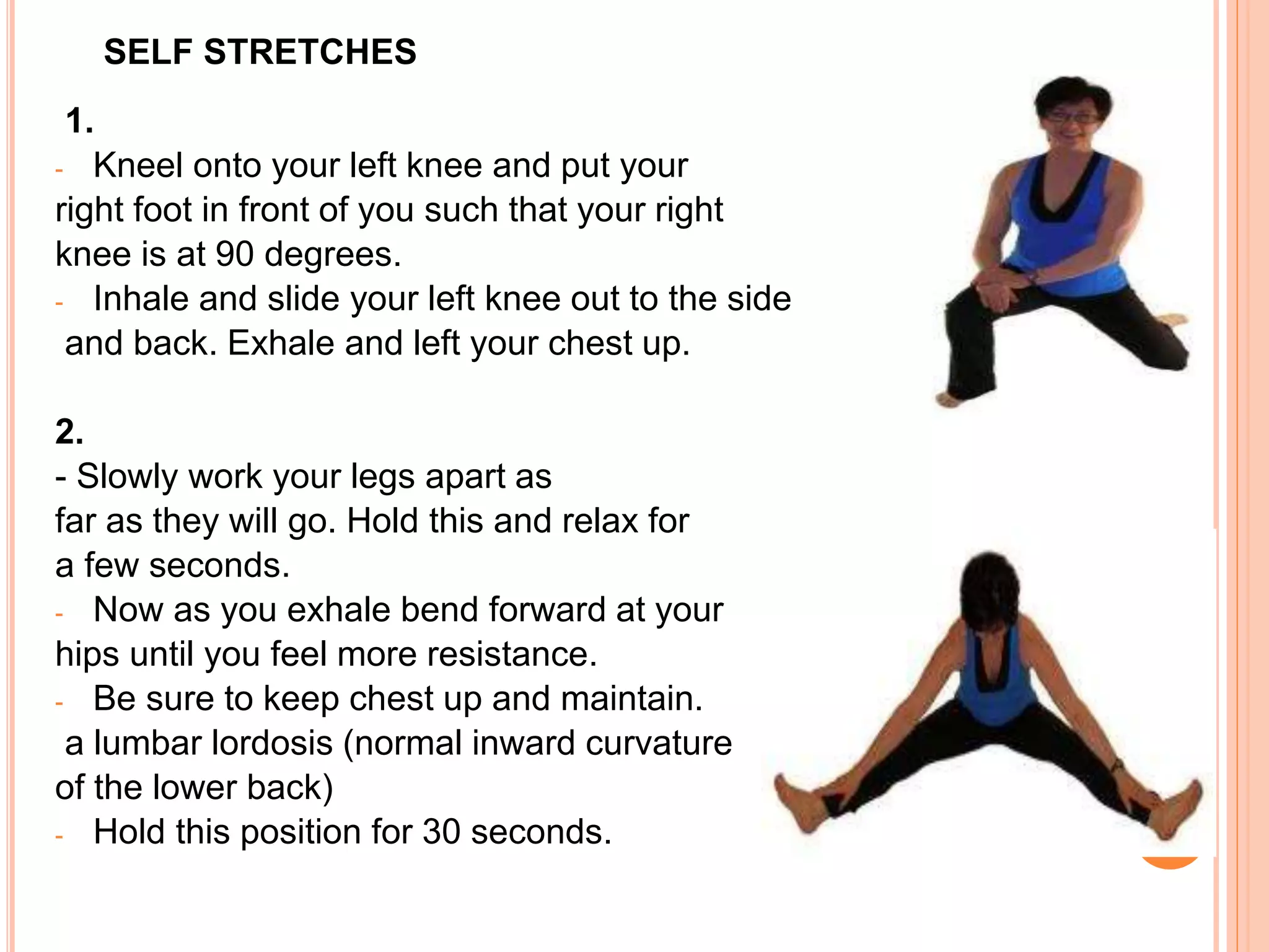 Stretching of hip joint muscles | PPTX
