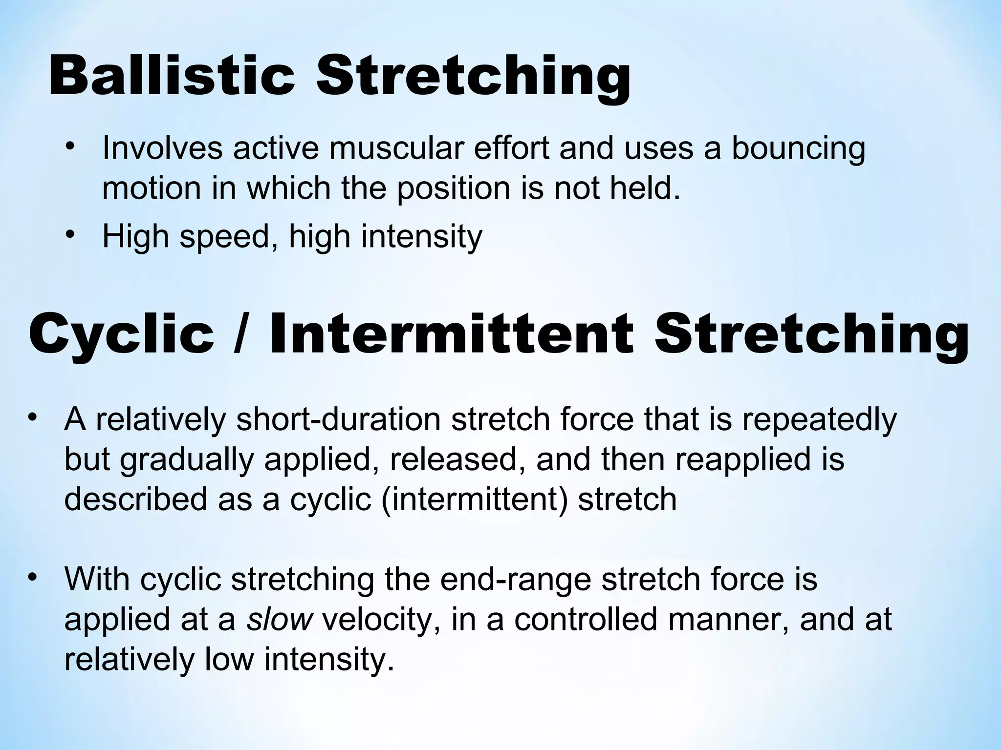 Stretching Exercises | PPT