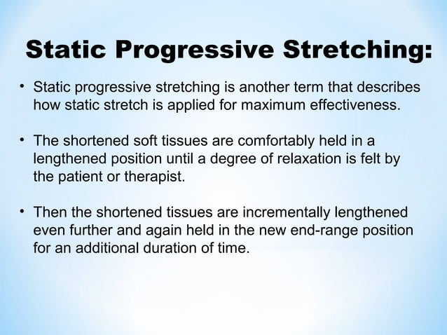 Stretching Exercises | PPT | Physical Therapy | Wellness