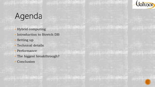 SQL Server 2016 - Stretch DB | PPT
