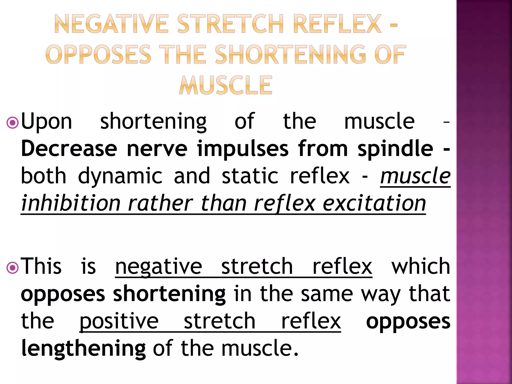 Stretch reflex | PPTX | Brain and Nervous System Disorders | Diseases ...