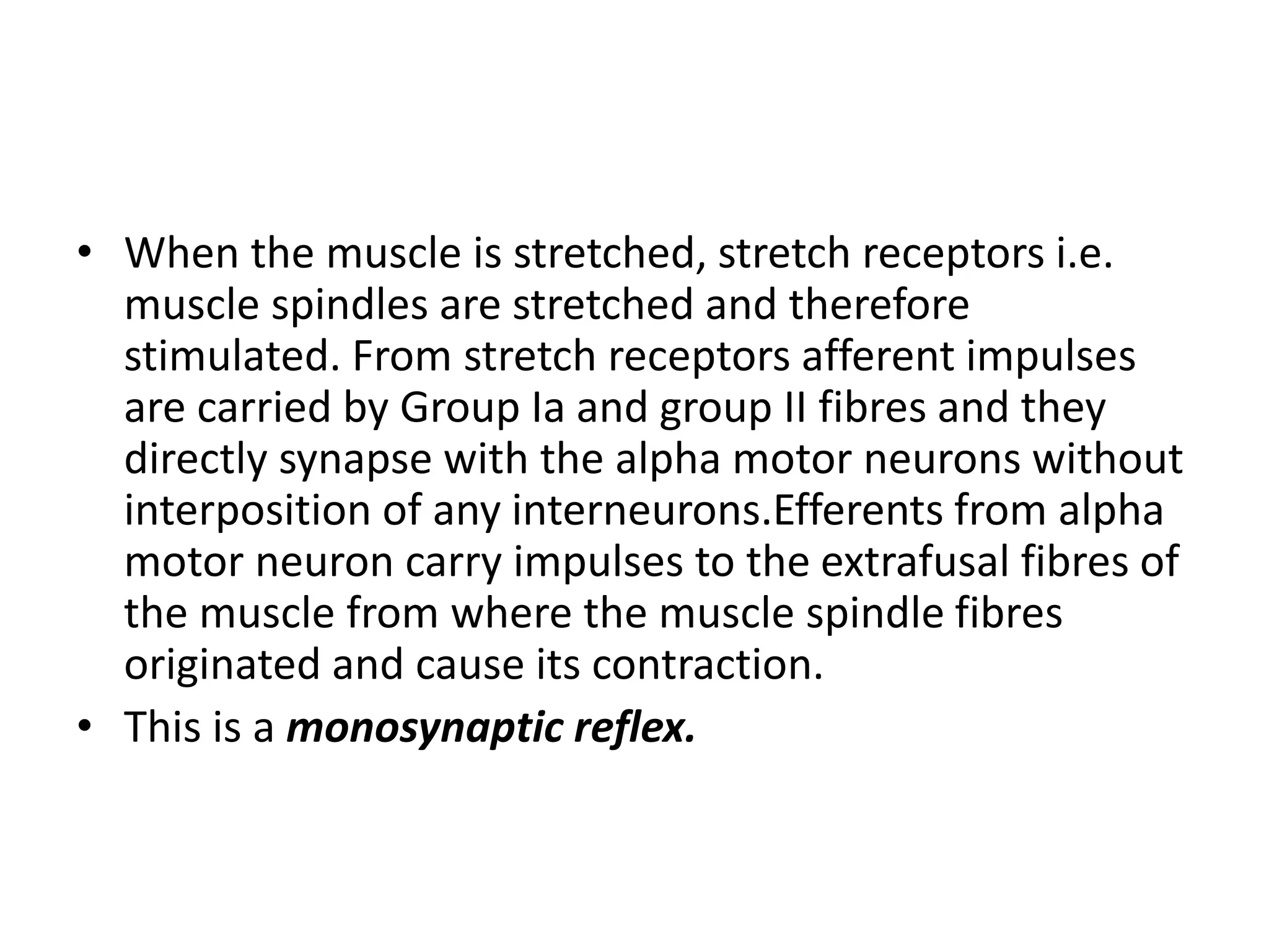 Stretch reflex 2 Internal ear 1 by P.R.Desai Prof & HOD Physiology ...