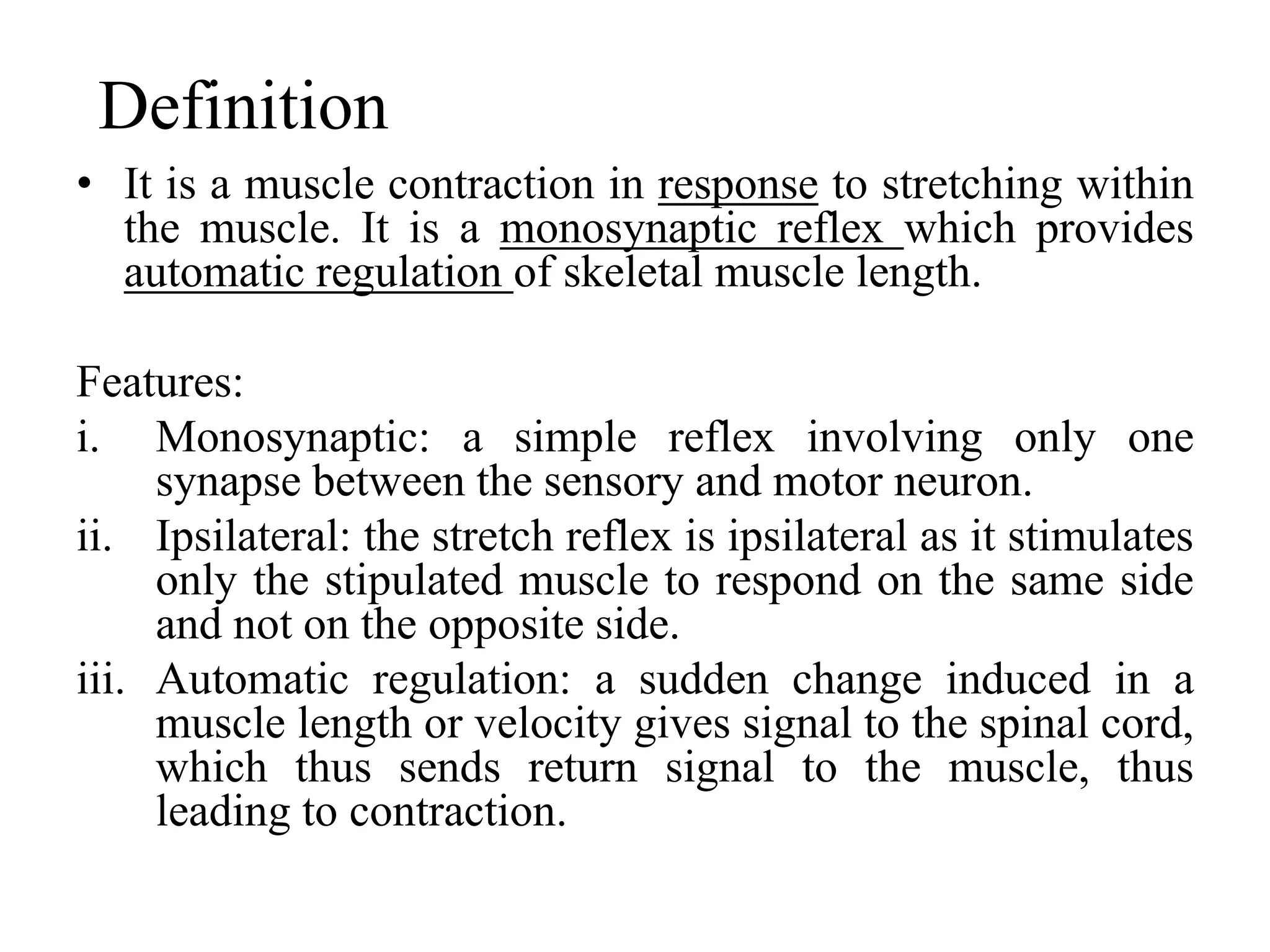 Stretch reflex | PPTX