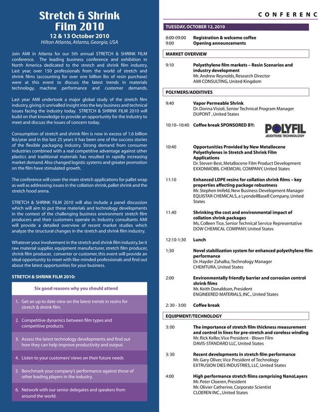 Stretch shrink2010 program | PDF