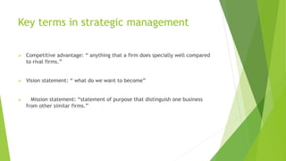 Strategic Management | PPT
