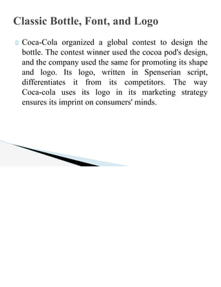 Coca Cola Branding Strategy and strategic marketing plan | PDF