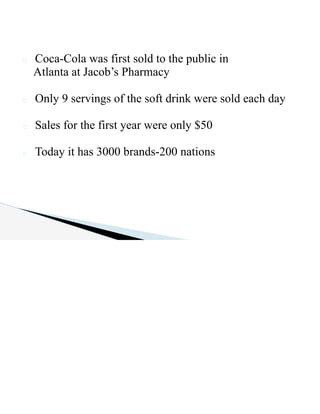 Coca Cola Branding Strategy and strategic marketing plan | PDF