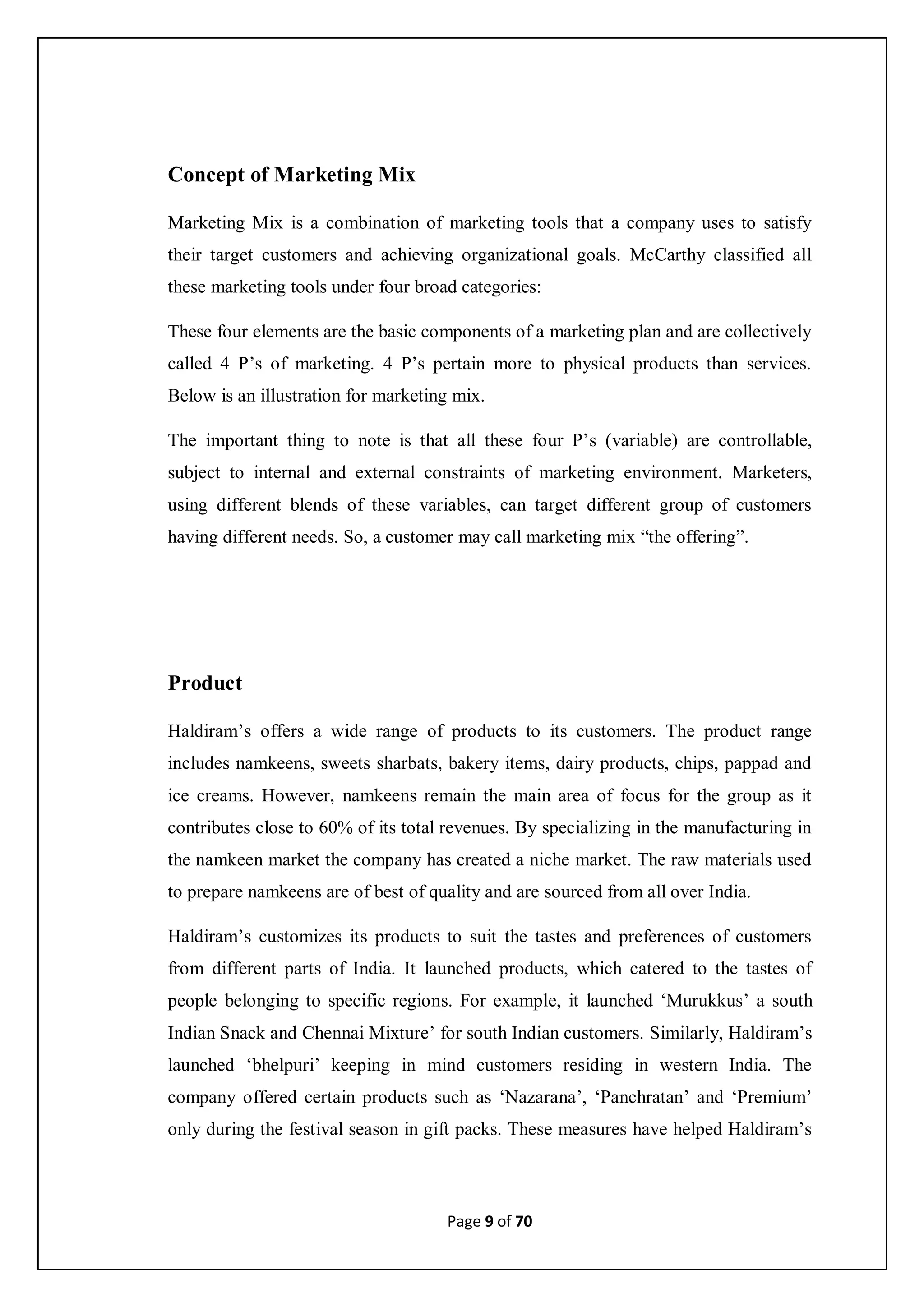 Bba project report final year | PDF