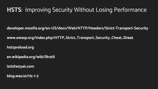 HSTS: Improving Security Without Losing Performance | PPT