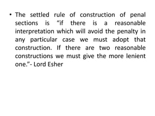 Strict Constructionist Definition