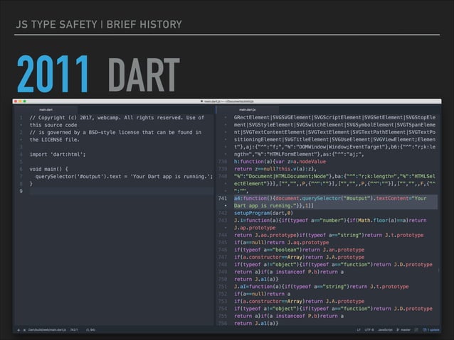 Helen Zhukova "JS static typing. What and why." | PPT