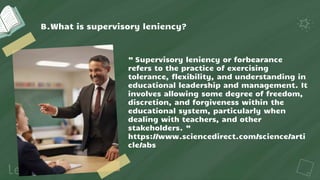Strictness Vs Leniency in supervision.pptx