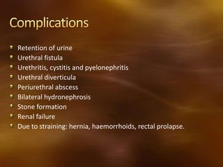 Stricture Urethra | PPTX