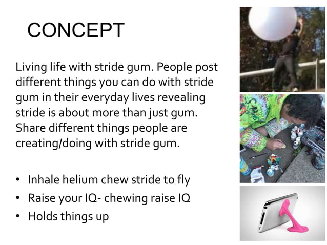 Stride gum | PPT