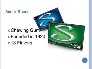 Stride sm strategy | PPT