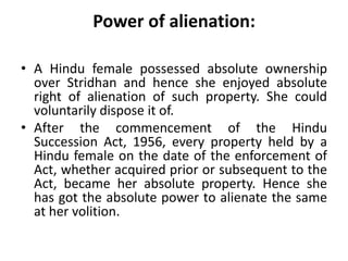 stridhan.pptx and the stridhan hustory of | PPT