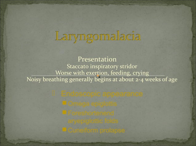 Stridor Presentation | PPT | Ear, Nose and Throat Conditions | Diseases ...